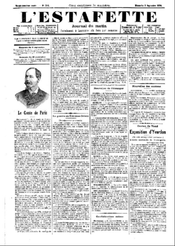 L'Estafette | Scriptorium