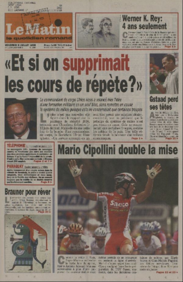 Le matin - Lausanne | Scriptorium