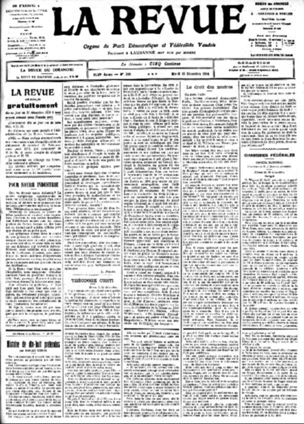 La Revue | Scriptorium