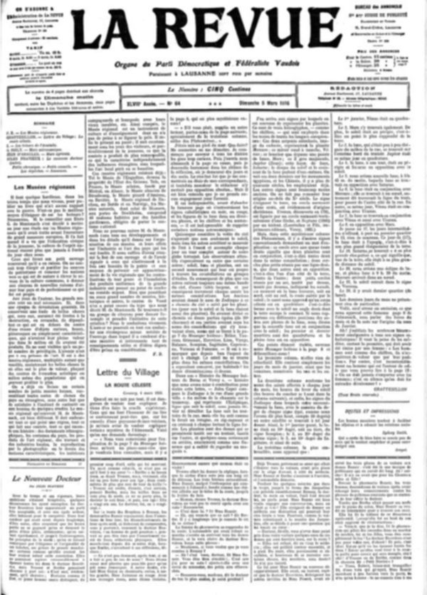 La Revue | Scriptorium