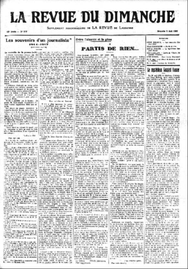 La Revue | Scriptorium