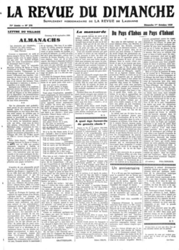 La Revue du dimanche : supplément littéraire de la Revue | Scriptorium