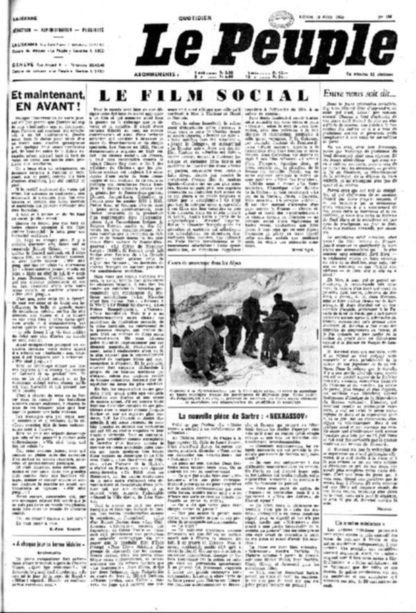 Le Peuple | Scriptorium