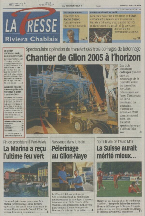 La presse Riviera/Chablais | Scriptorium