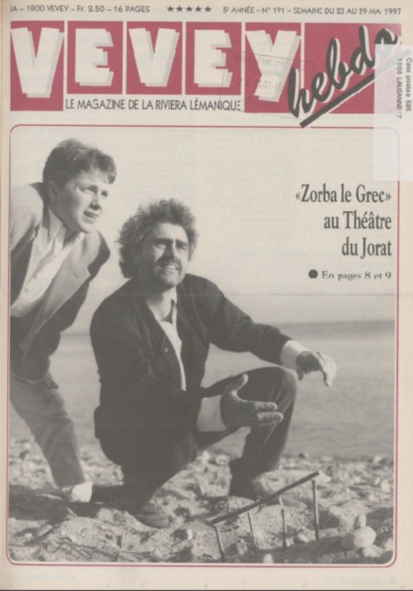 Vevey hebdo, le magazine de la Riviera vaudoise | Scriptorium