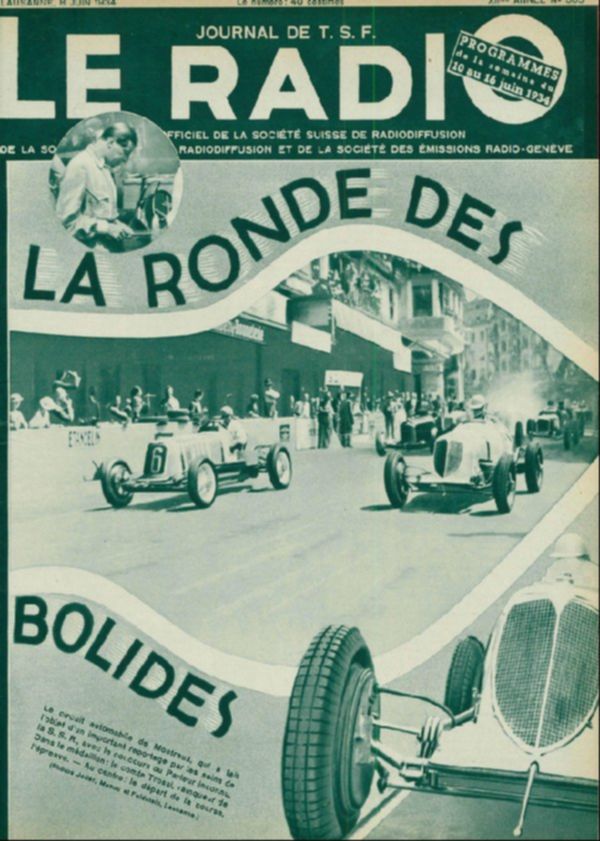 Le Radio, organe officiel romand de la Société suisse de radiodiffusion ...