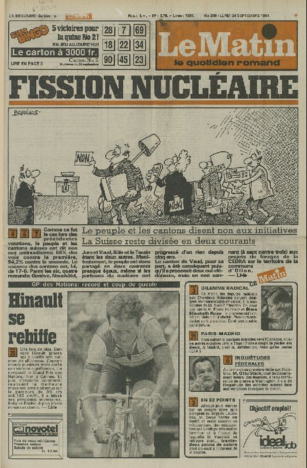 Le Matin - Lausanne | Scriptorium