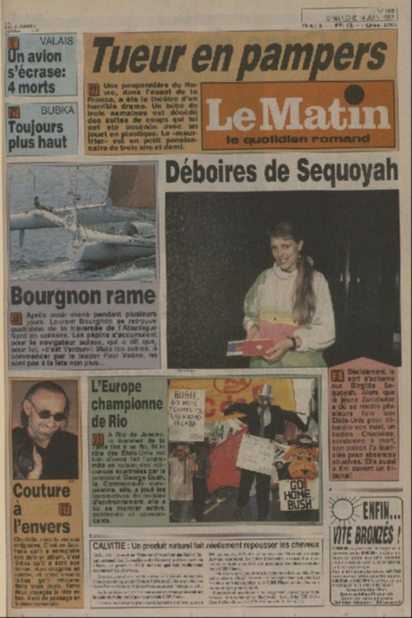Le Matin - Lausanne | Scriptorium