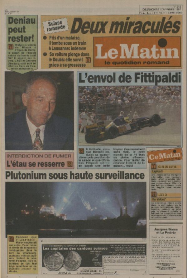 Le Matin - Lausanne | Scriptorium