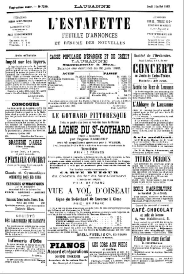 L'Estafette | Scriptorium